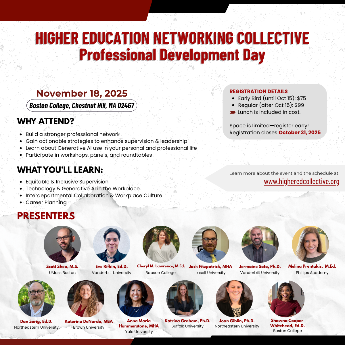 Professional Development Day – Higher Education Networking Collective ...